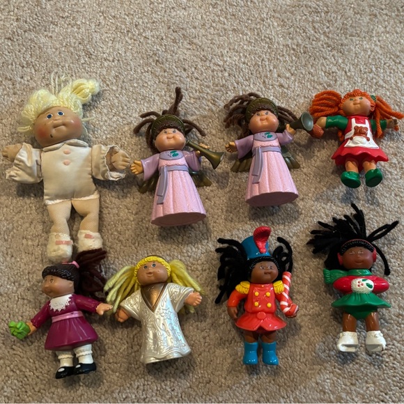 Toys | Vintage Cabbage Patch Dolls Lot 8s 90s Mini Dolls | Poshmark